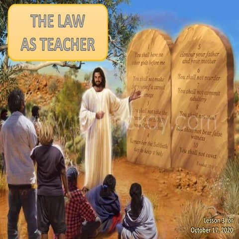 THE SABBATH SCHOOL - 4th QUARTER 2020 - LESSON 3 | PPT