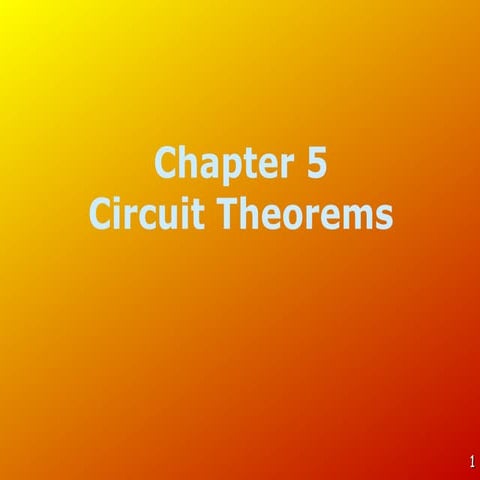 electrical circuit theorem electrical electrical | PPT