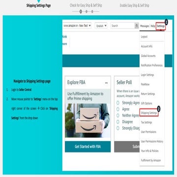 Enable Easy Ship and Self Ship | PDF