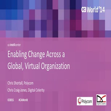 Introducing e-change: the web-based change management toolkit | PPT