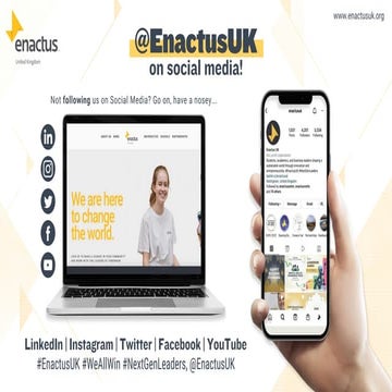 enactus presentation slides explaining what enactus is | PDF