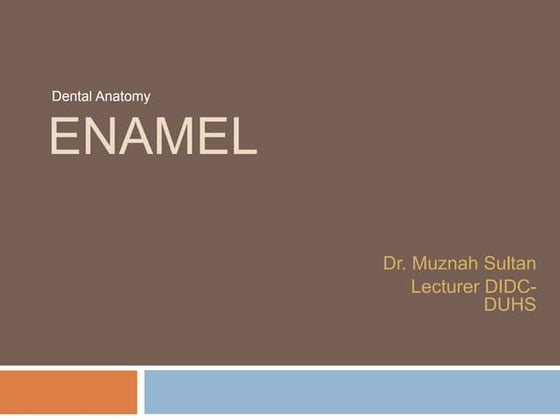 Hypomineralised structure of enamel | PPTX | Dental Health | Diseases and Conditions