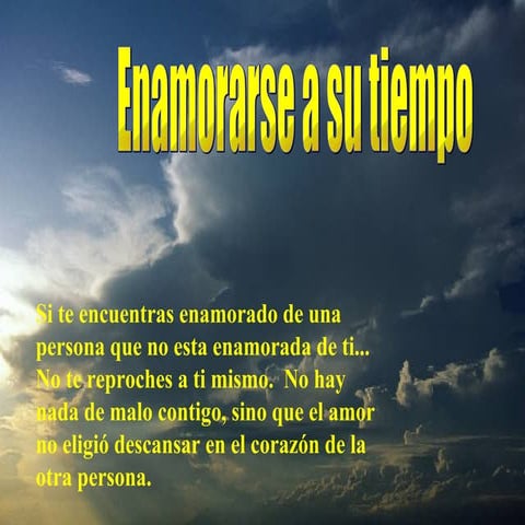 El amor a su tiempo | PPS
