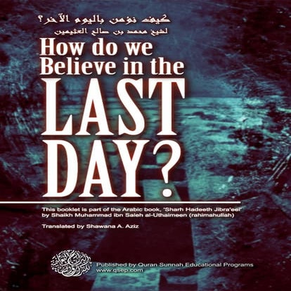 How Do We Believe in the Last Day? | PDF