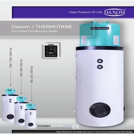 DAXOM/THERMOTANK Condensing gas boiler | PDF