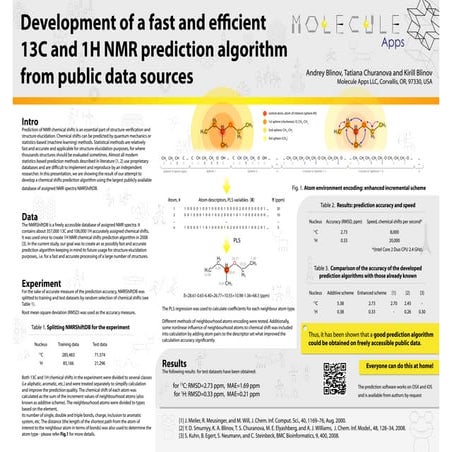 NMR chemical shifts prediction from public data | PDF