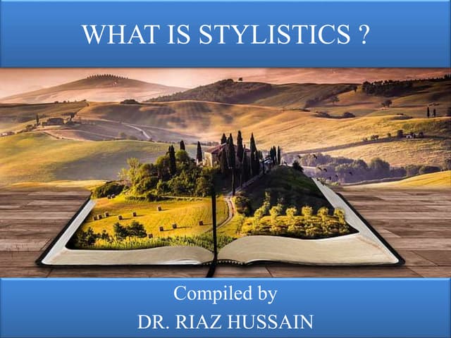 Rhetoric, Stylistics and Discourse Analysis.pptx | High Fashion | Style ...