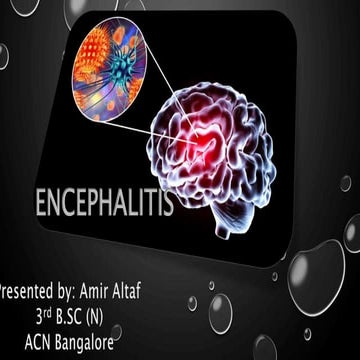 Encephalitis. | PPTX