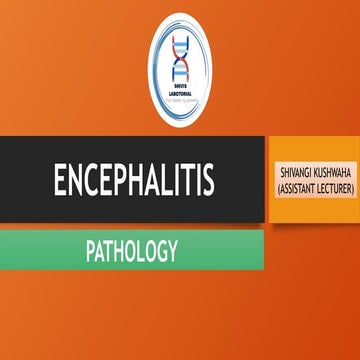 ENCEPHALITIS pathology lecture for nursing.pptx