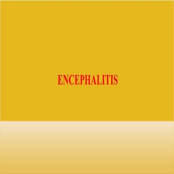encephalitis, definition, causes and risk factors, medical and nsg mgmtl | PPTX