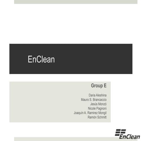 Enclean case | PPTX
