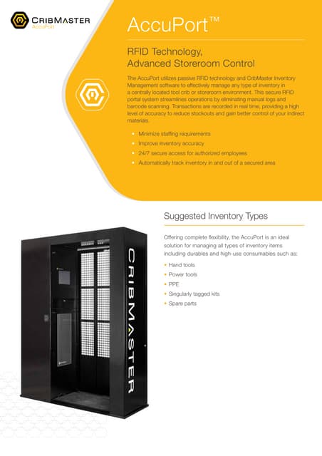 CribMaster AccuDrawer | PDF