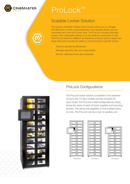 CribMaster Express Vend | PDF