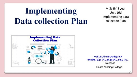 Planning Data Collection Procedure PowerPoint Presentation | PPT
