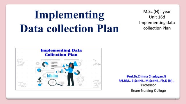 Implementing Data collection Plan.pptx Implementing Data collection Plan.pptx