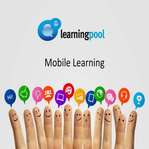 Encore learning pool mobile learning solution | PPTX | Smartphones | Consumer Electronics