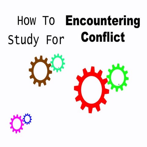 Encountering conflict | PPT