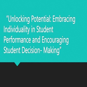 Encouraging Student Decision- Making.pptx