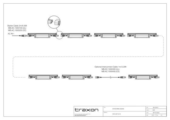 Traxon Cove Light AC HO RGB Graze Wiring Diagram | PDF | Technology ...
