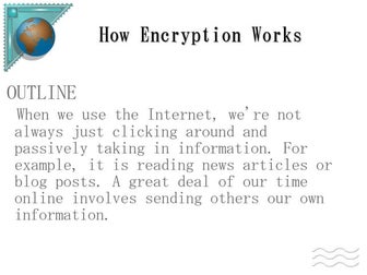 How encryption works | PPT