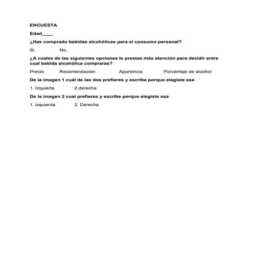 Encuesta habitos de lectura | DOC