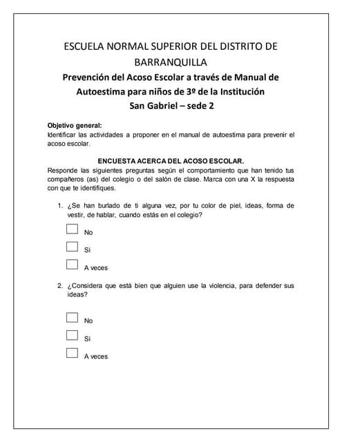 Hoja De Trabajo Sobre El Acoso Escolar PDF) Bullying E Cyberbullying: