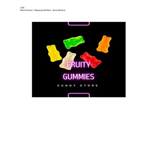 Fruity Gummies | DOCX