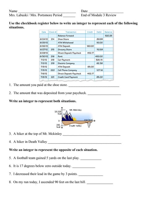 Year 7 Map Skills Test - Geography | PDF