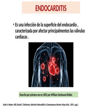 ENDOCARDITIS EN PEDIATRIA PERLAS Y TX.pptx