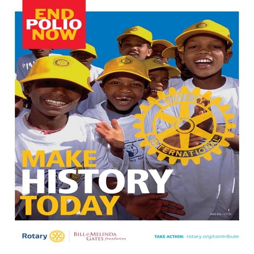 Rotary International End polio-now-brochure | PDF