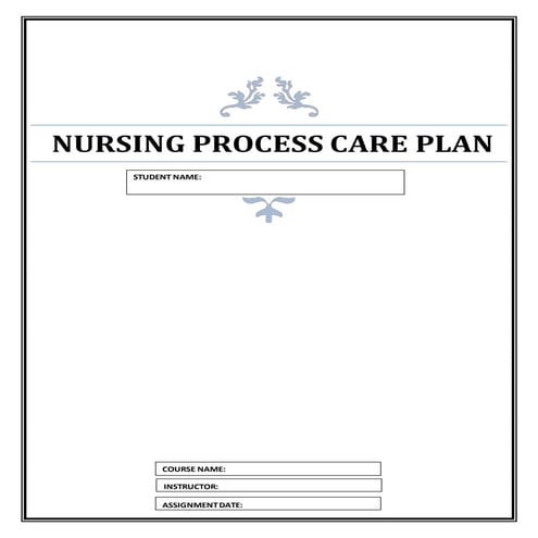End stage renal sickness (esrd nursing care plan | DOCX