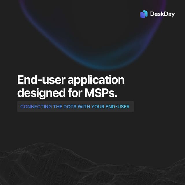 DeskDay End-user application for MSPs | PDF