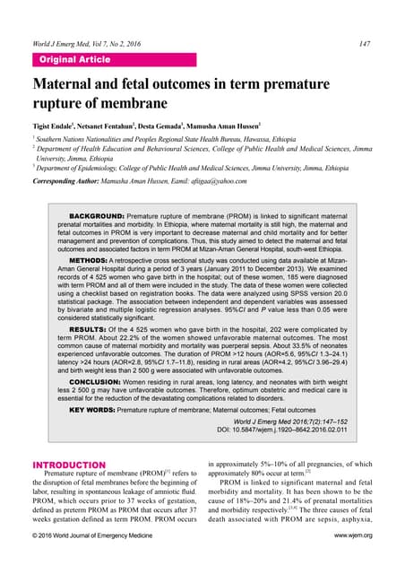 Prevalence of malaria in pregnant women attending antenatal clinic ...
