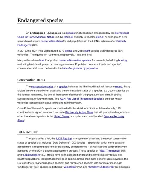 Species at Risk Ontario | PPT