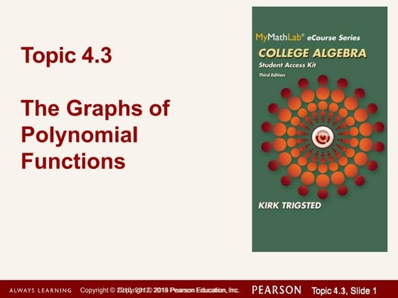G10 Math Q2 Week 1- Graph of Polynomial Functions.pptx | Physics | Science