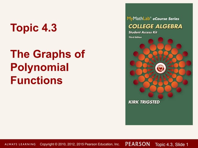 G10 Math Q2 Week 1- Graph of Polynomial Functions.pptx