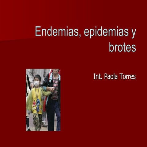 Endemia | PPT