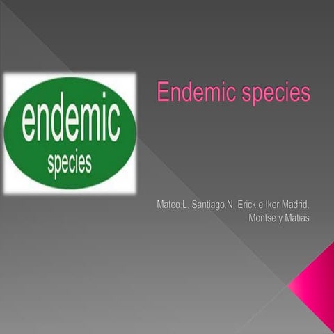 Endemic species.pptx