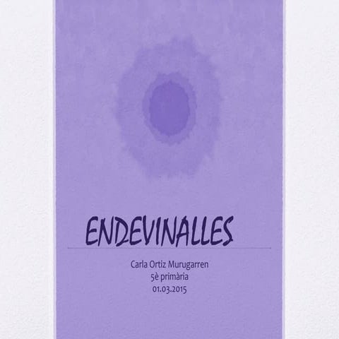 Endevinalles | PPT