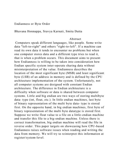 3. Chapter2- Storage Order - Little Endian Vs Big Endian.pdf