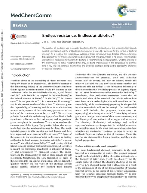 Improvements in Targeting Bacterial Fatty Acid Synthesis Pathway Novel Antibacterial Agents and ...
