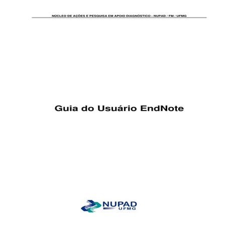 Guia rápido: como utilizar a ferramenta EndNote Web | PDF
