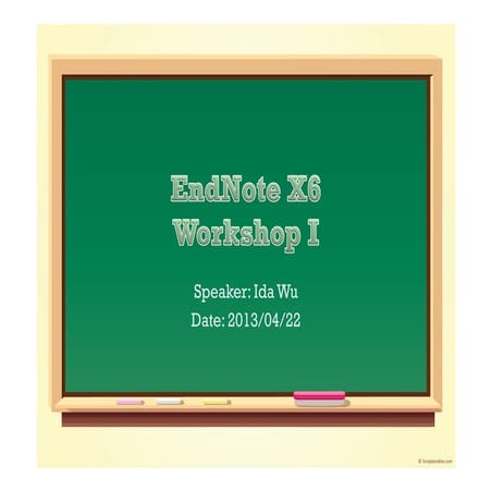 EndNoteX6_1 | PDF | Databases | Computer Software and Applications