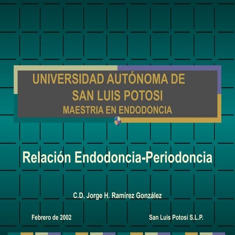 Comprehensive Overview of Endoperiodontal Relationships and Lesion ...
