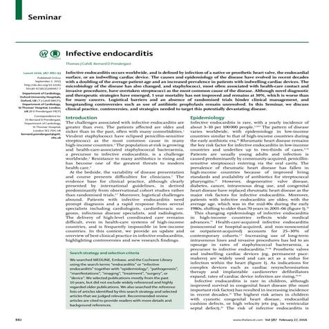 CIED Infections: Incidence, Diagnosis, Microbiology and Prognosis | PDF