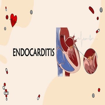 Abordaje, epidemiología y tratamiento de la endocarditis infecciosa | PPTX