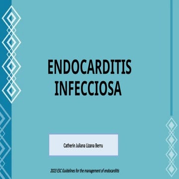 ENDOCARDITIS PPT.pptx ................... | PPTX