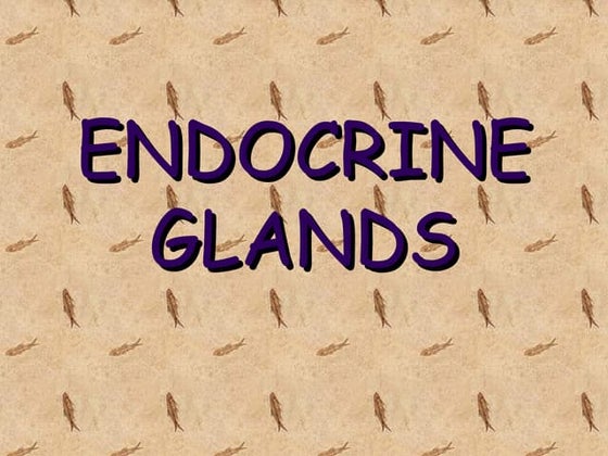 Endocrine System (Hormones in Animals/WBBSE)) | PPTX | Thyroid ...