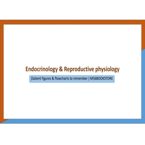 ENDOCRINE & REPRODUCTIVE NOTES.pdf M56BOOKSTORE - JOIN US TELEGRAM | PDF