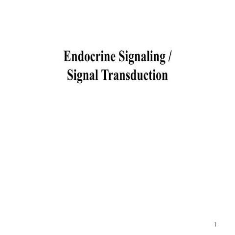 Endocrine Signaling.ppt